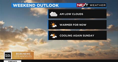 Mary Yoons Weather Forecast June 17 Cbs Los Angeles