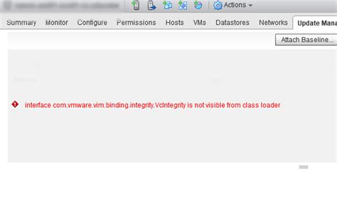 How To Fix Vsphere Vum Gui Error That Prevents Upgrades Vcloud Vision