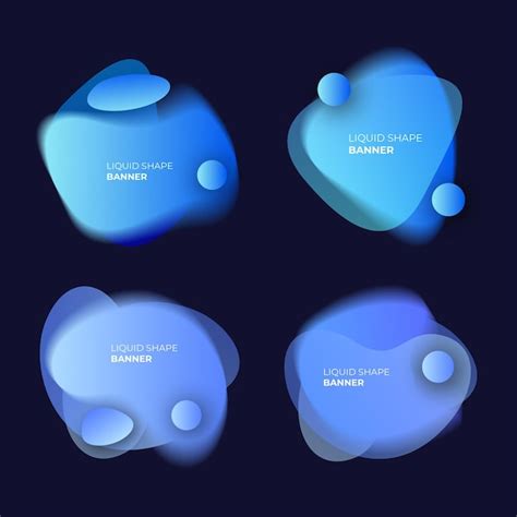 Premium Vector Gradient Abstract Shape