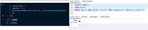 Query Result Distortion By Differential Privacy Download Scientific