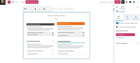 How To Create And Add A Drop Down Accordion Menu To Blog Posts And Pages In Wordpress Natalie