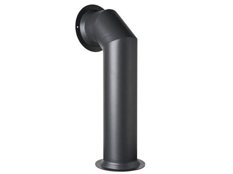 Oko Tall Metal Angled Stove Pipe For Bioethanol Stoves The Stove House