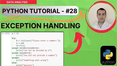 Python Lesson 28 Exception Handling In Python Youtube