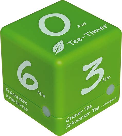 tfa cube timer digitaler tee timer uk home and kitchen