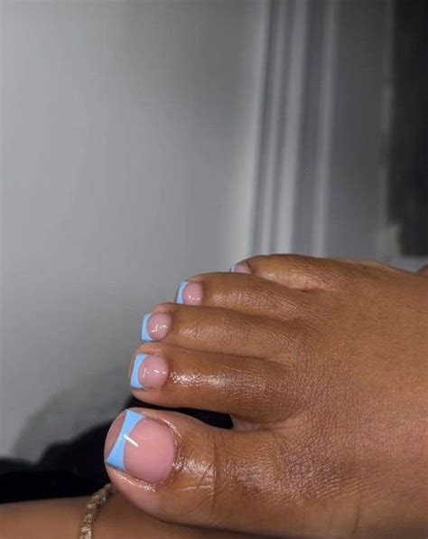 Pin By Čh☺ñï Mamīí♥ On Nails In 2025 Gel Toe Nails Blue Toe Nails
