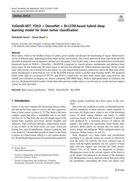 Yodenbi Net Yolo Densenet Bi Lstm Based Hybrid Deep Learning Model