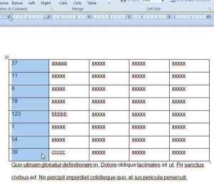 How To Sort A Table In Word 2010 Solve Your Tech