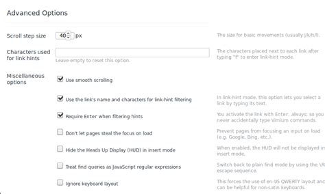 Firefox Cant Reset Characters Used For Link Hints To Default