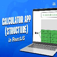 ReactJS Calculator App Structure GeeksforGeeks Videos