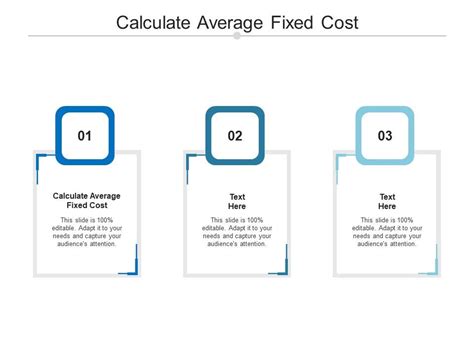 Calculate Average Fixed Cost Ppt Powerpoint Presentation Pictures Display Cpb Presentation