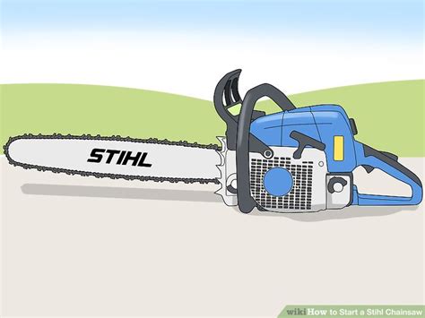 4 Ways To Start A Stihl Chainsaw WikiHow