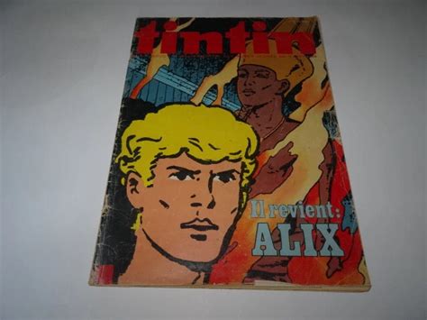 Revue Tintin N°22 28e Année Alix Revient Le Prince Du Nil Eur 8 00 Picclick Fr