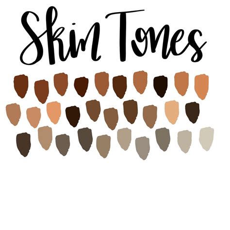 Procreate Skin Tones Famaca