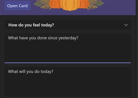 rich text input in adaptive cards microsoft qanda