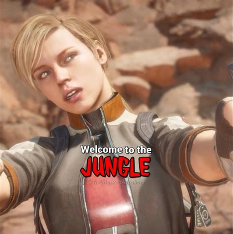 Cassie Cage Welcome To The Jungle 🤘 Mortalkombat Cassiecage Shorts