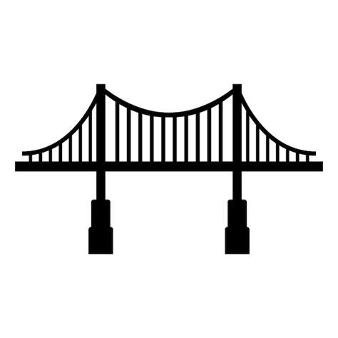 Premium Vector Bridge Icon Vector