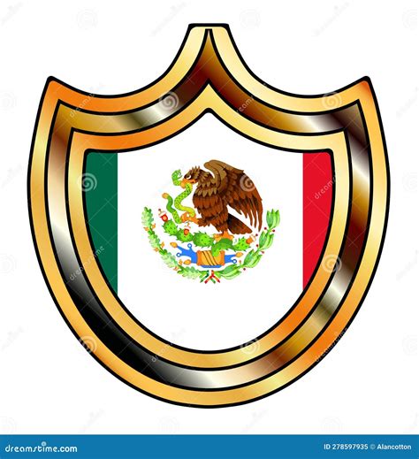Escudo De La Bandera De Mexico Bestand Flag Of Mexico 1821 1823 Svg