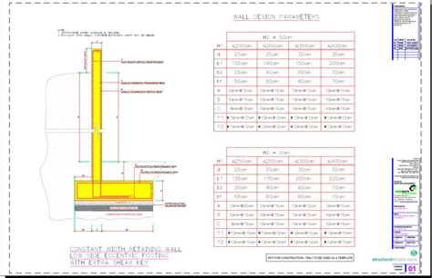 Retaining Wall Calculation Examples Retaining Wall Design Example With