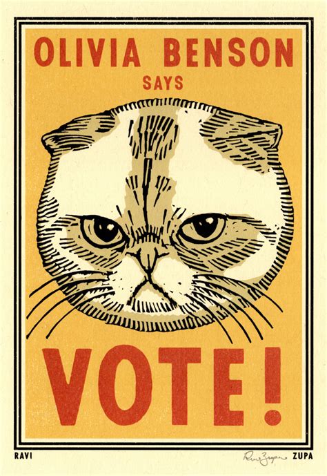 Olivia Says Vote Ravi Zupa