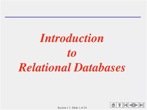 Ppt Introduction To Relational Databases Powerpoint Presentation Free Download Id1285570