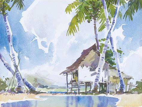 Sold At Auction Mun Sen Yong Yong Mun Sen B 1896 1962 Kampung House 1947