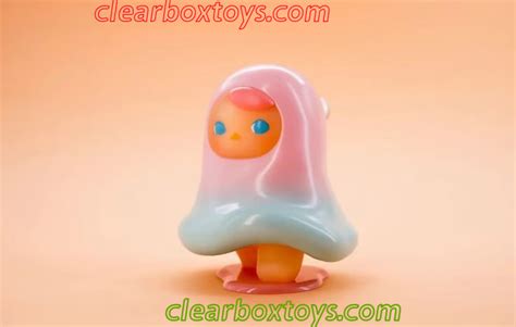 Pucky The Ghost Bubble Gum Figure Clear Box Toys