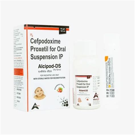 Cefpodoxime 50 100 Proxetil Dry Syp Strength 100 Mg At ₹ 154 Bottle In Panchkula
