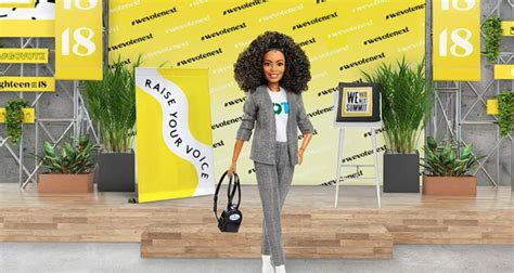 Mattel Unveils Yara Shahidi Vote Barbie Ahead Of Election Cbs Los Angeles