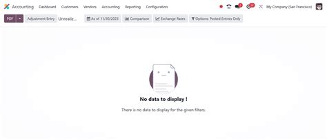 How To Manage Unrealized Loss Or Gain In Odoo 17 Accounting