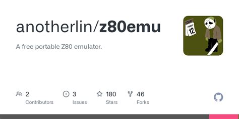 github anotherlin z80emu a free portable z80 emulator