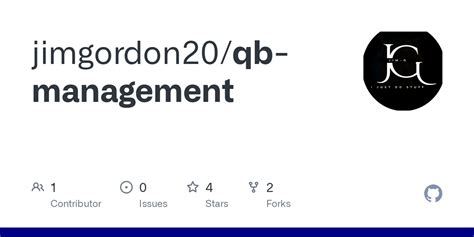 Github Jimgordon20qb Management