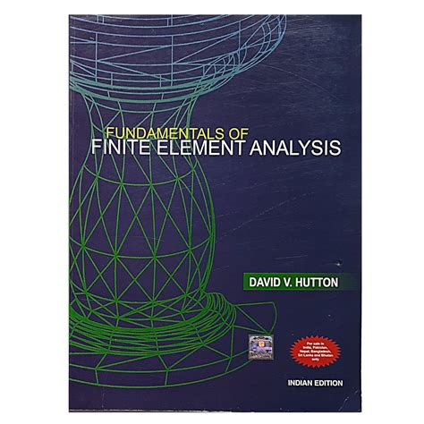 Fundamentals of Finite Element Analysis [Perfect Paperback] David V Hutton : David V Hutton ...