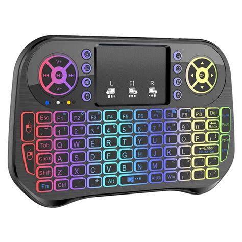 Bluetooth Wireless Keyboard Rechargeable Touchpad Presenter Bunnings