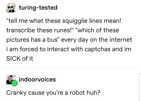 And Now Its Time For The Robot Test Runexpectedmulaney