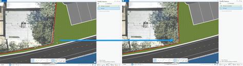 overview of the arcgis pro reshape editing tool
