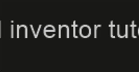 Autocad Inventor Tutorial Pdf Imgur