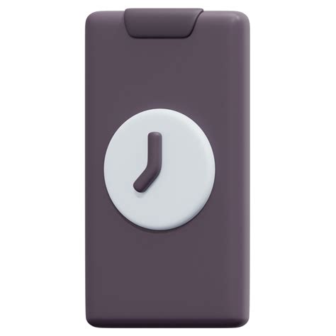 Smartphone D Render Icon Illustration PNG