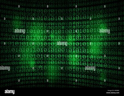 Binary Background Green