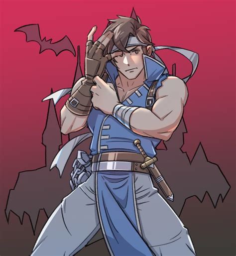 Richter Belmont Castlevania And 1 More Danbooru