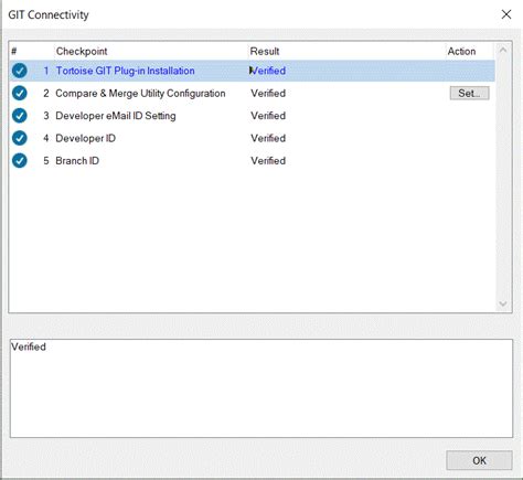 The Same Screen Is Displayed When You Select File Version Control Git Connectivity Check