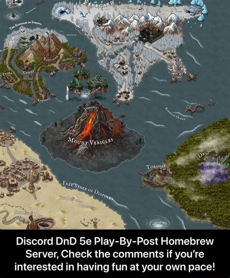 Discord DnD Se Play Post Homebrew Server Check The Comments If You