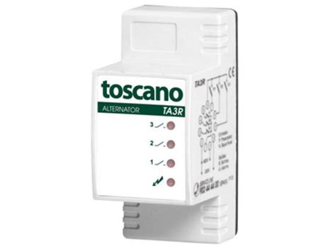 Triple Alternating Relay Relay Outputs Ta3r Contact Toscano Linea Electronica