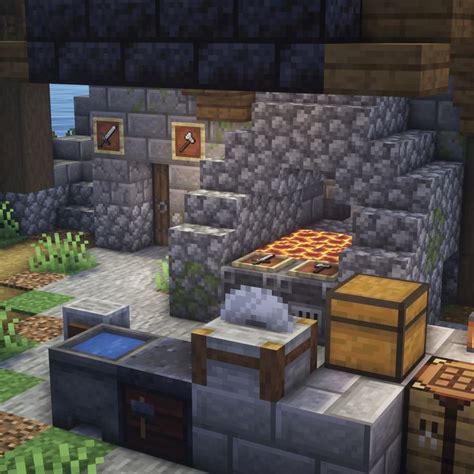 Medieval Blacksmith Tutorial In Minecraft