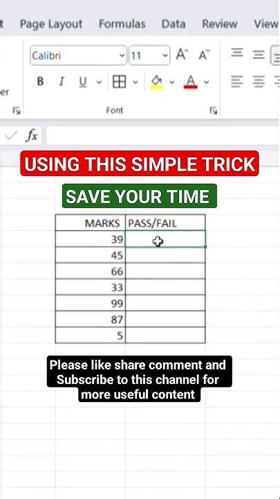 Excel Time Saving Tricks Day 3excelexceltutorialmsexcelexcelformulaexceltricks Ytshorts