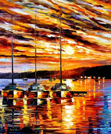 Leonid Afremov 155 картина — Леонид Афремов