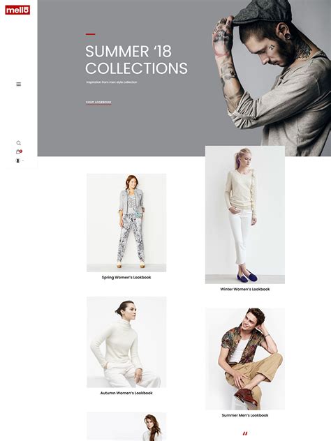 Mella Minimalist Ecommerce Magento 2 Fashion Theme By Bzotheme Themeforest