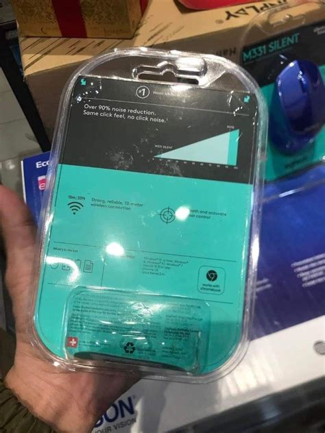 Logitech M331 Silent Wireless Mouse Red Computers And Tech Parts And Accessories Mouse