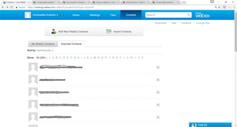 Exporting Webex Contacts Composable Dataops Blog