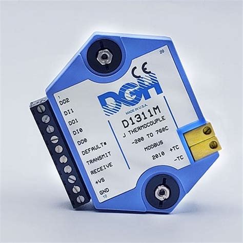 d1300m modbus modules with thermocouple input jewell instruments