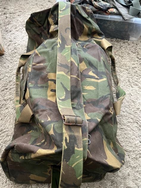 Genuine Dutch Army Dpm Woodland Weekend Bag Carrier Pouch Pack Duffel